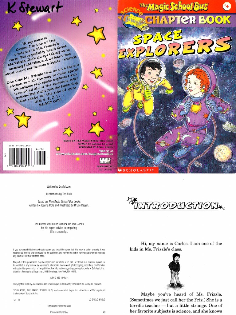 The Magic School Bus Chapter Book Space Explorers Scholastic Reader | PDF