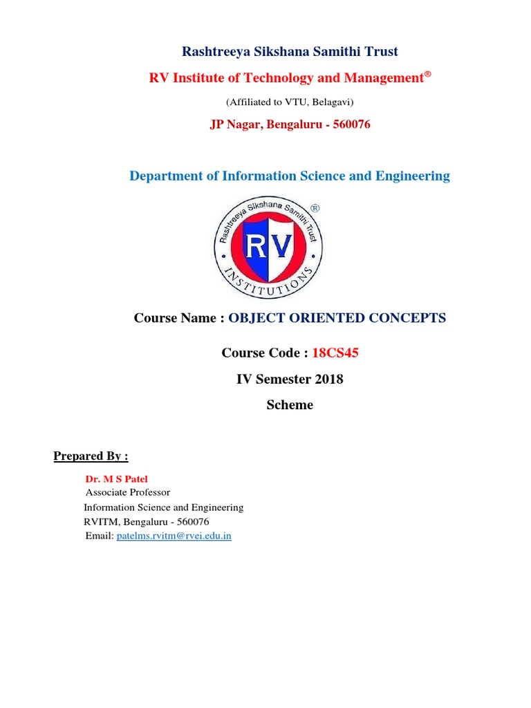Module 2class And Objects Pdf Java Virtual Machine Java 6223