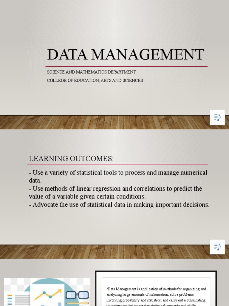 Data Management With Voice Over | PDF | Correlation And Dependence ...