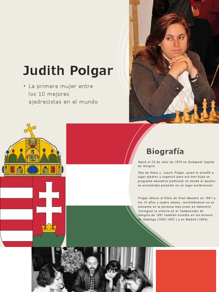 Judith Polgar La Dura Del Ajedrez | PDF | Competiciones de juegos de ...