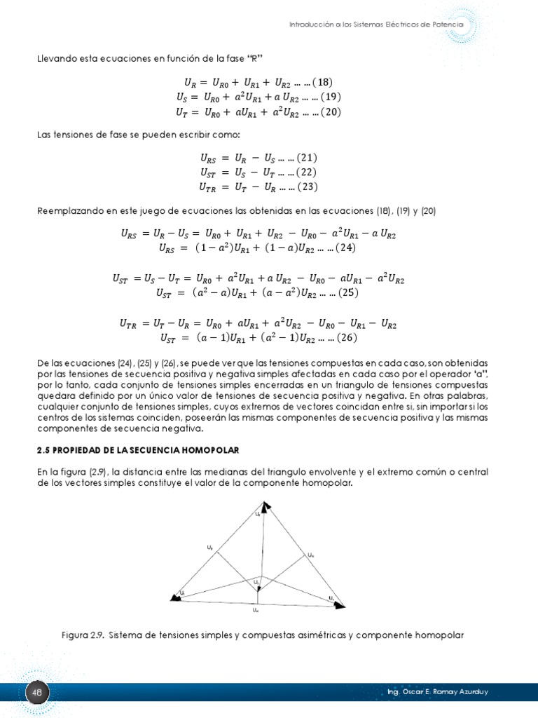 Componentes Simetricas Oscar Romay-10 | PDF | Vector Euclidiano ...