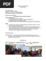 Class Profile Template | PDF | Classroom | Pedagogy