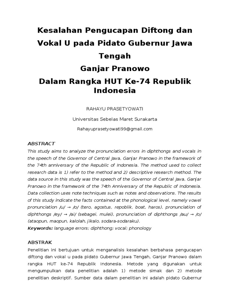 Paper Menulis Ilmiah | PDF