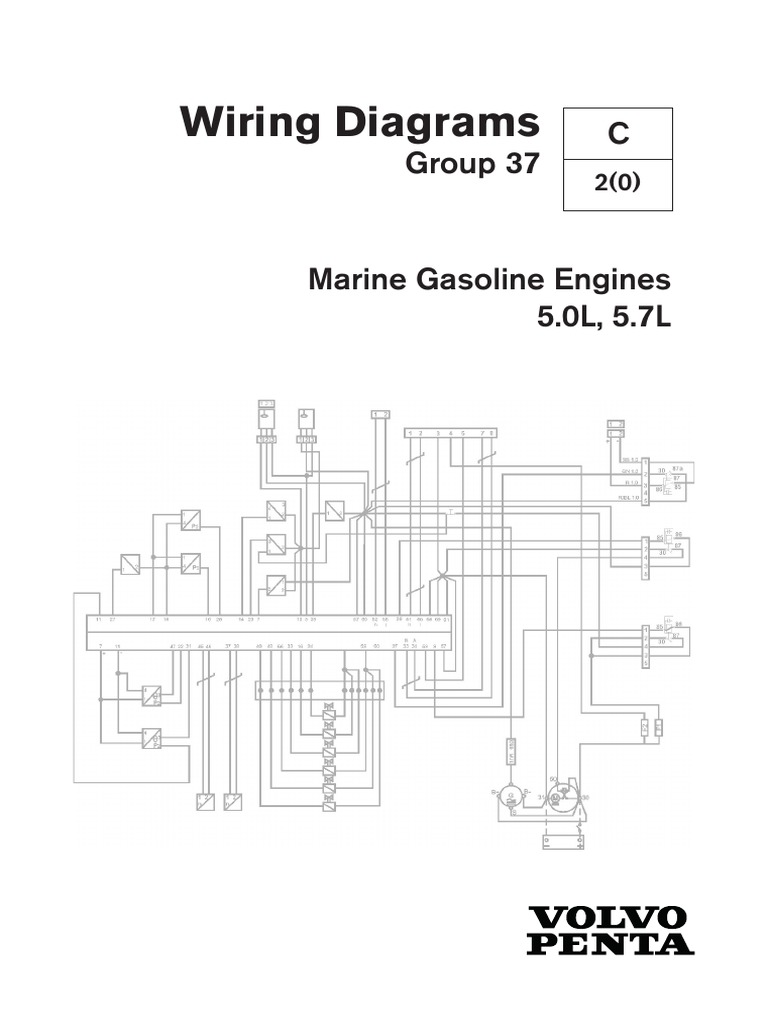 Wiring Diagrams Marine Gasoline Engines | PDF