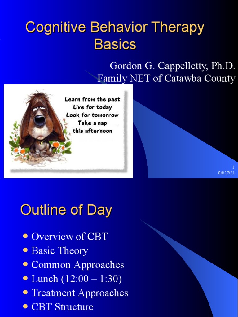 Cognitive Behavior Therapy Basics | Download Free PDF | Schema ...