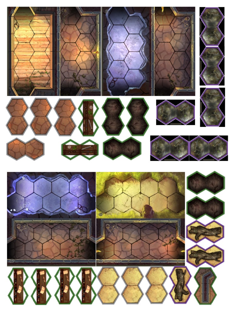 Gloomhaven : Guide des tuiles | PDF