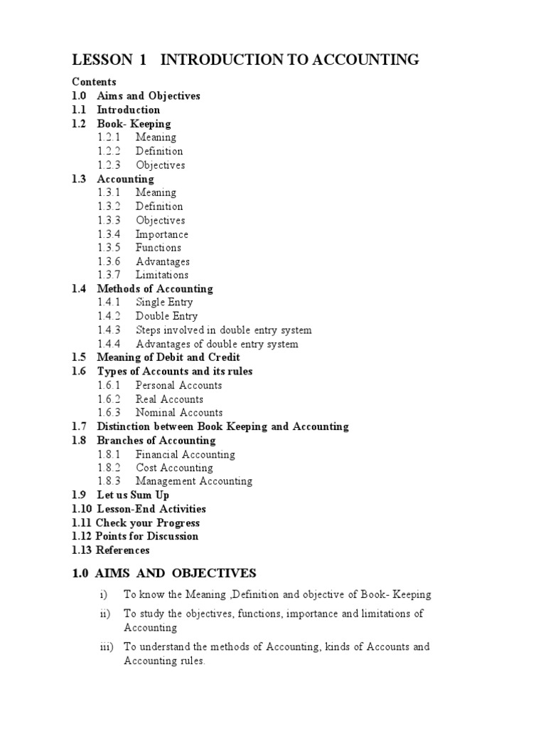 Accounting Principle From 1 To 10 | PDF | Debits And Credits | Bookkeeping
