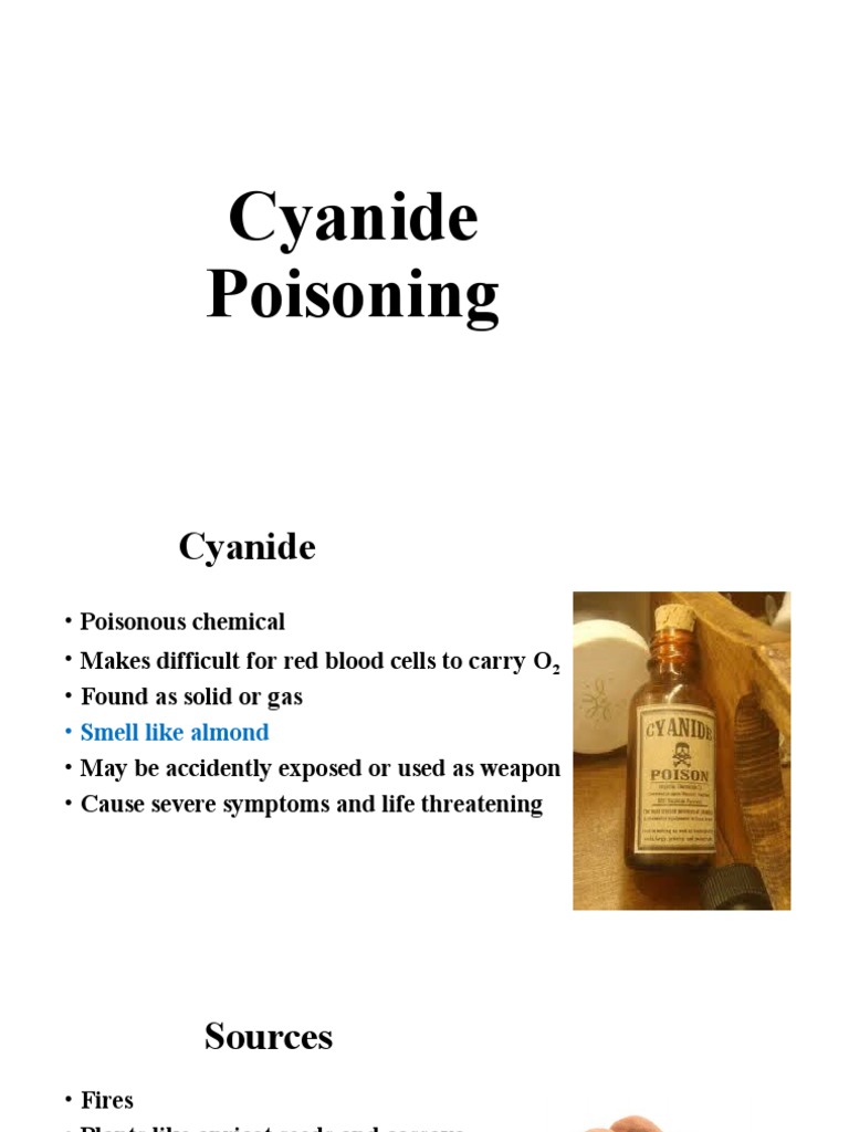 Cyanide Toxicity | PDF | Cyanide | Chemical Compounds