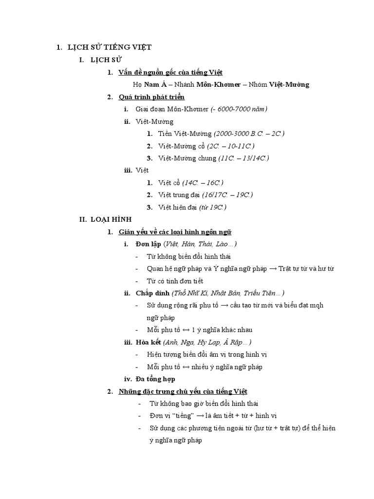 NMVN - Revision Outline | PDF