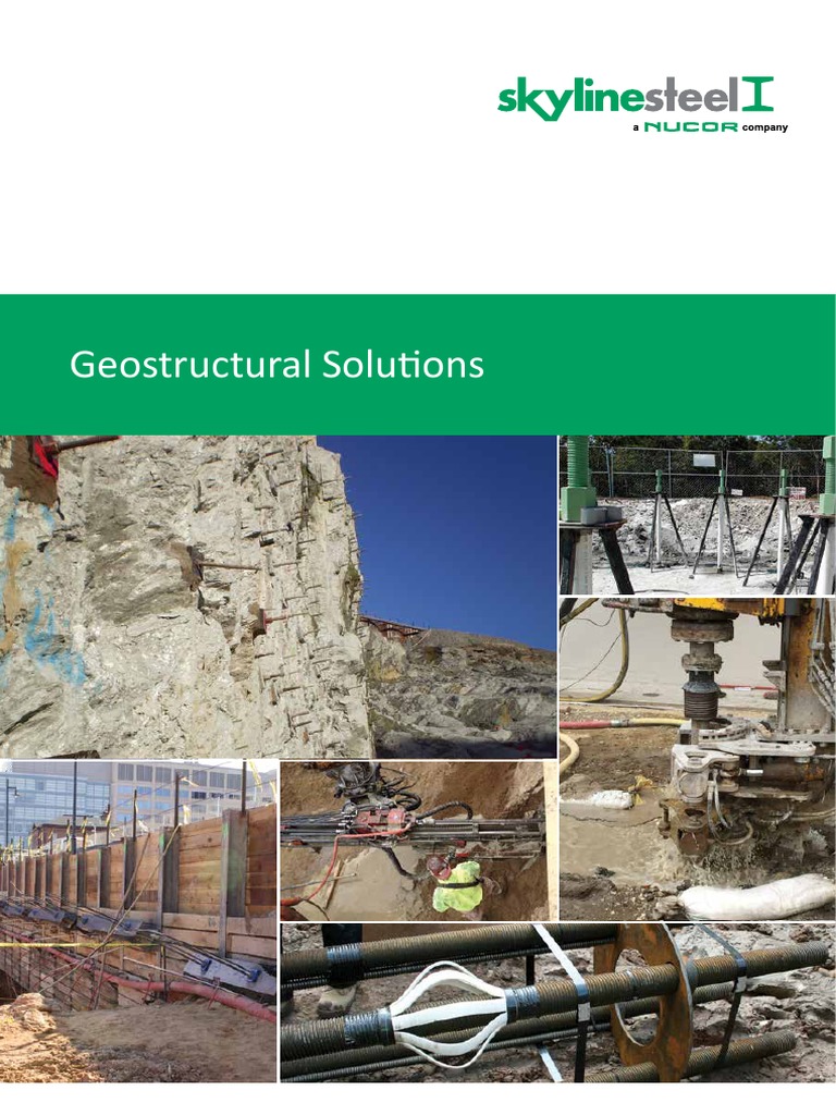 Geo Brochure EN | PDF | Deep Foundation | Economic Sectors