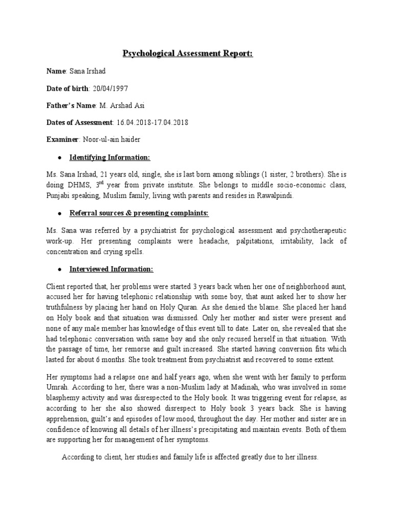 Treatment Plan | PDF | Psychotherapy | Major Depressive Disorder