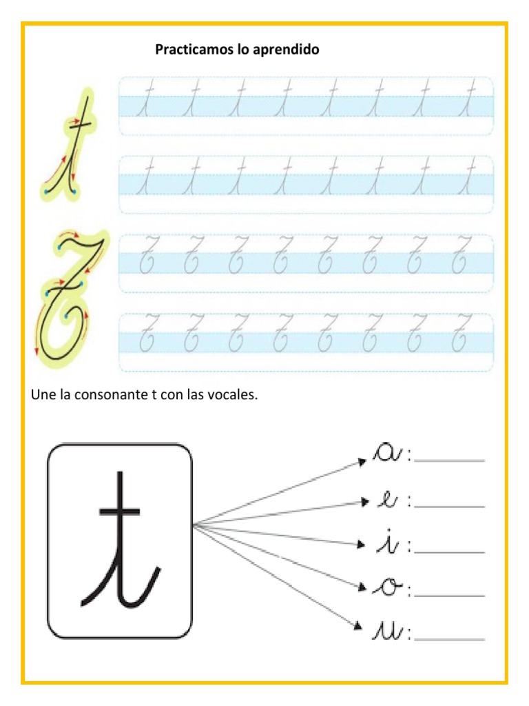 Practicamos Lo Aprendido T | PDF