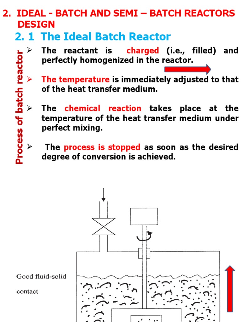 1 The Ideal Batch Reactor | PDF | Chemical Reactor | Reaction Rate
