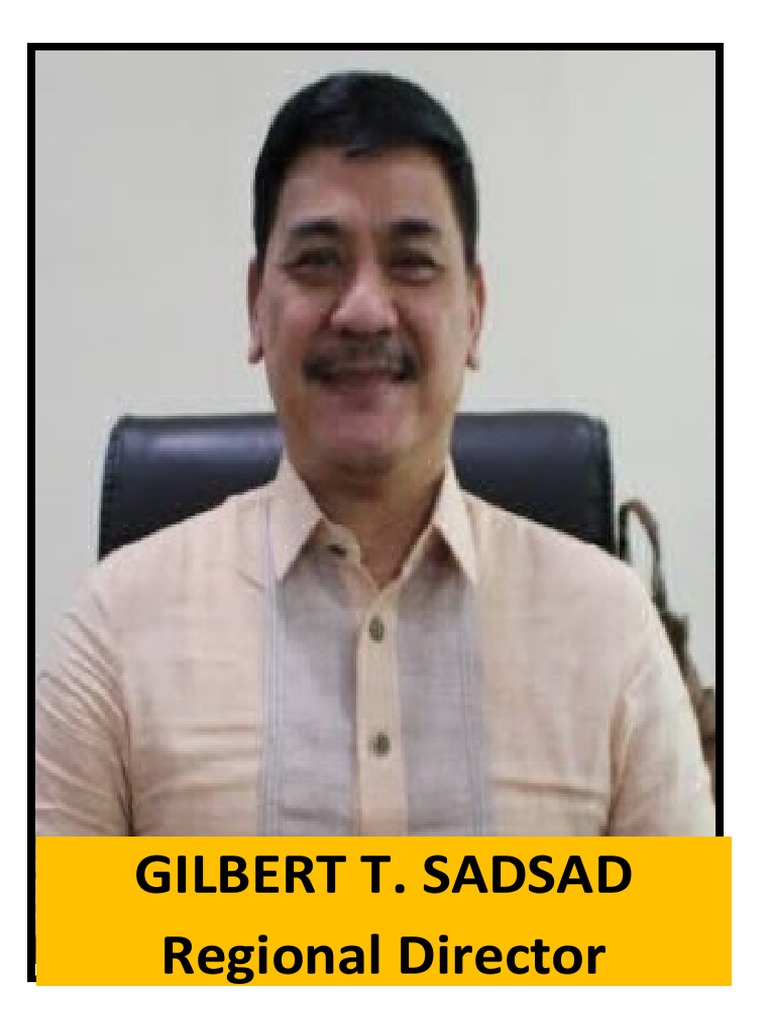 Gilbert T. Sadsad Regional Director | PDF