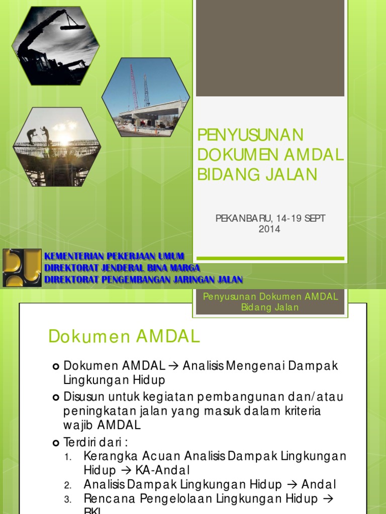 8abe5 03 Penyusunan Dokumen Amdal Bidang Jalan | PDF