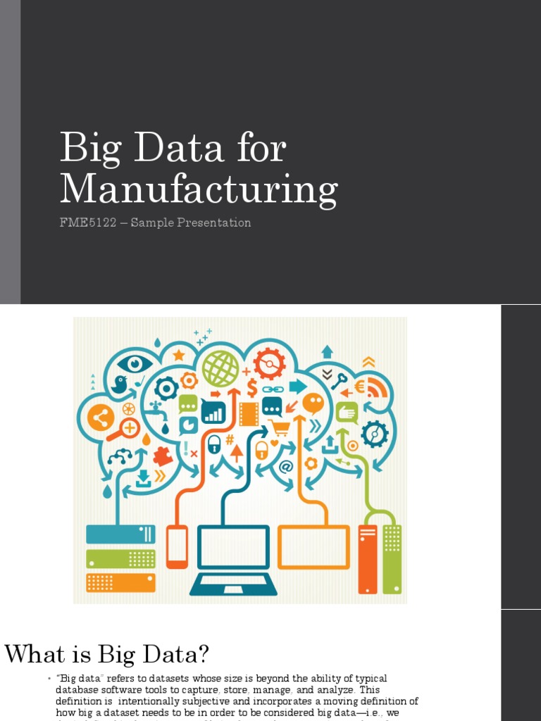 Big Data Applications in Manufacturing | PDF | Big Data | Analytics