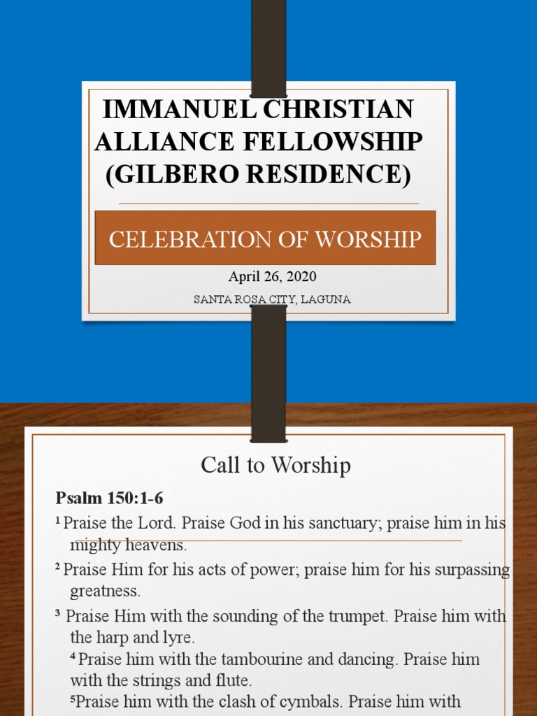 Sample Worship Service 3 | Download Free PDF | Worship | Religious ...