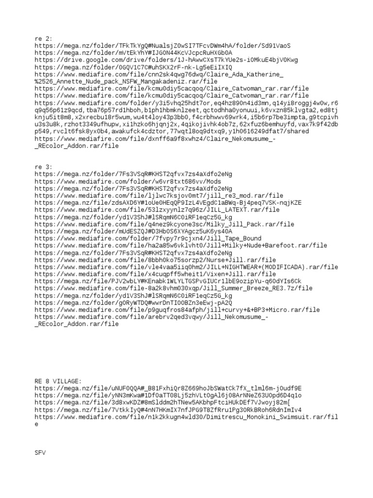Descargar Mod Re2 | PDF | Computer File | Computing And Information ...