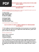 Catholic Order of Mass | PDF | Mass (Liturgy) | God The Father