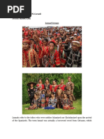 Lumad Tribes of Mindanao Overview | PDF | Ethnicity