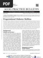 Acog Practice Bulletin: Antepartum Fetal Surveillance | PDF | Fetus ...