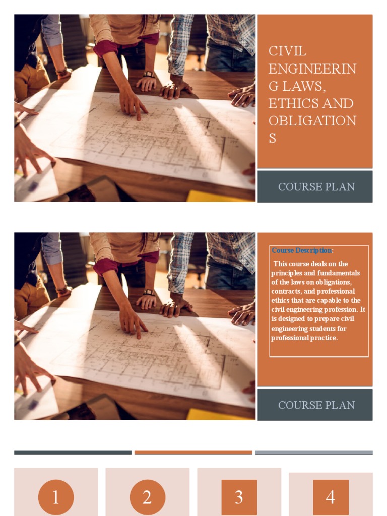 Civil Engineering Laws, Ethics and Obligations | PDF | Engineering ...