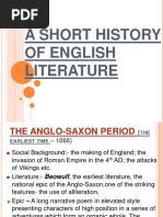 A Brief History of English Literature Notes | PDF | English Literature ...