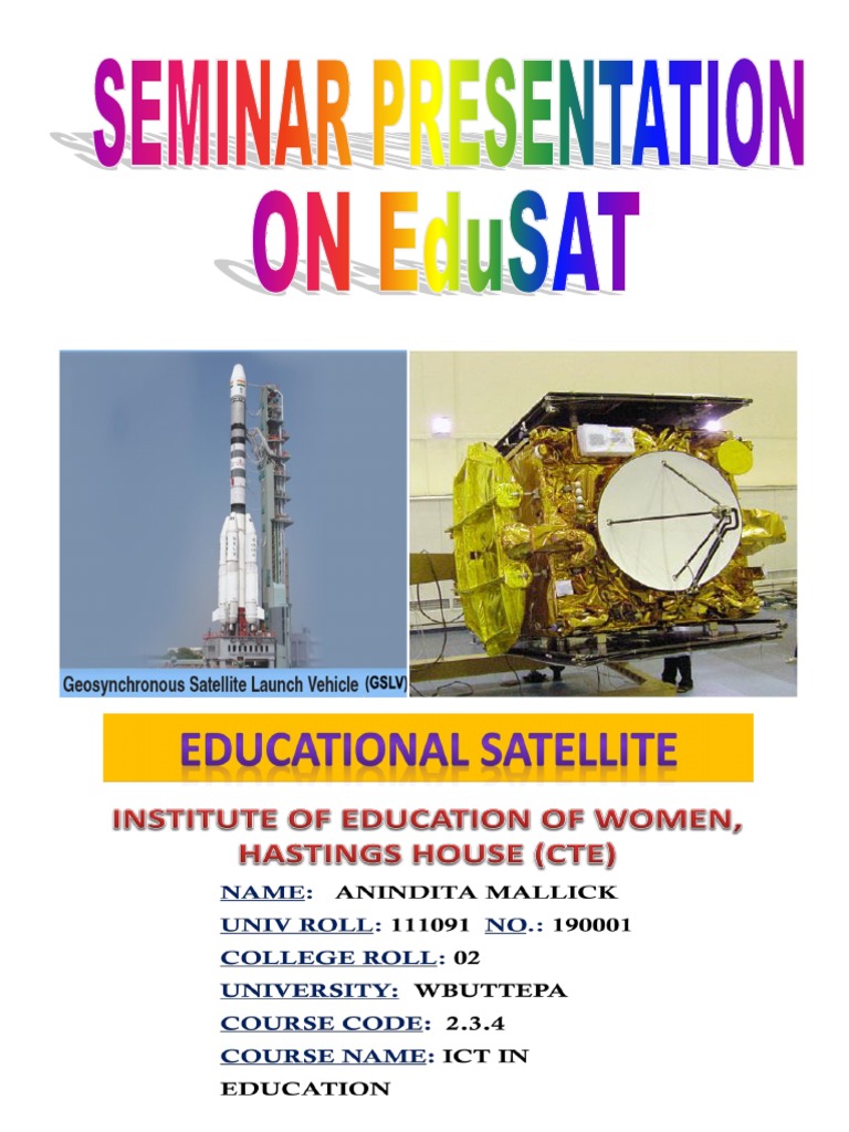 Edusat Satellite Information