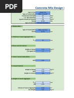 C40 Concrete Mix Design | PDF | Construction Aggregate | Density