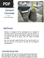 Concrete Slump Classes Guide | PDF