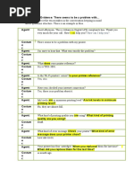 Call Center Closing Spiel Guide | PDF | Troubleshooting | Communication