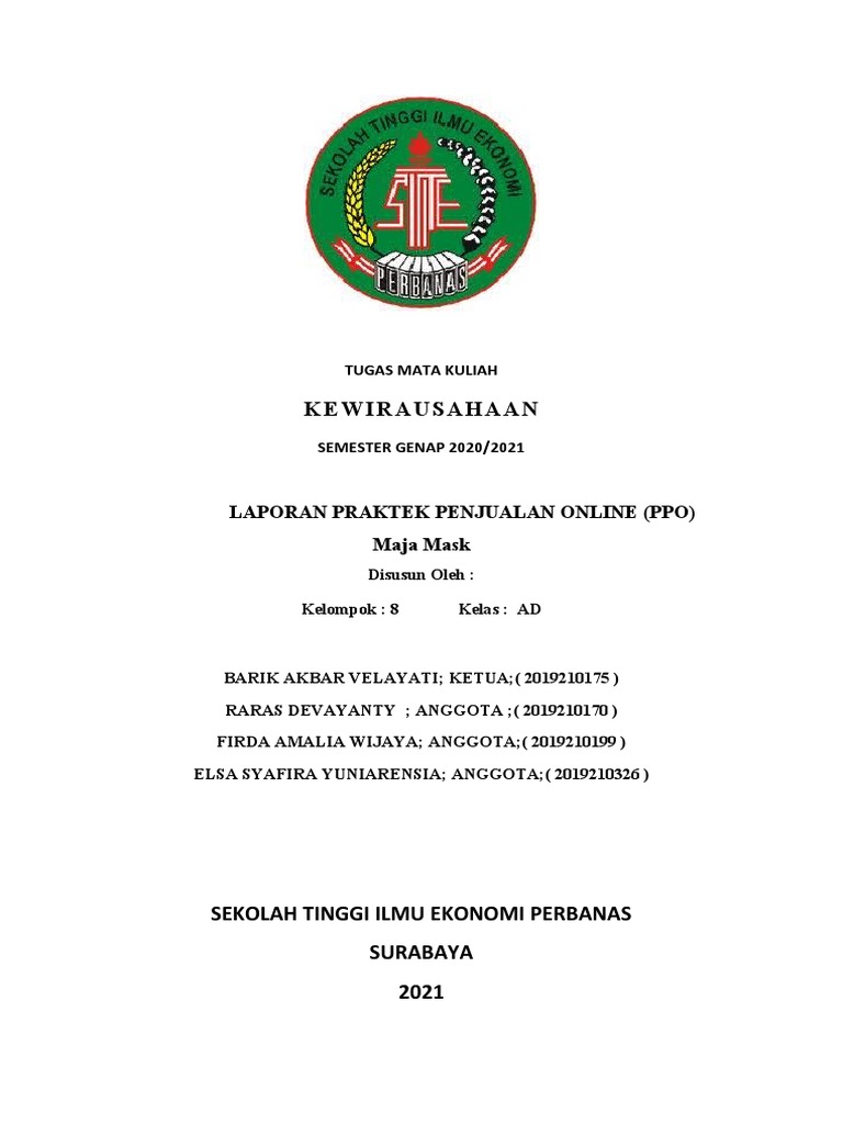 2020 Kwu Ad Kelompok 8 Laporan Ppo | PDF