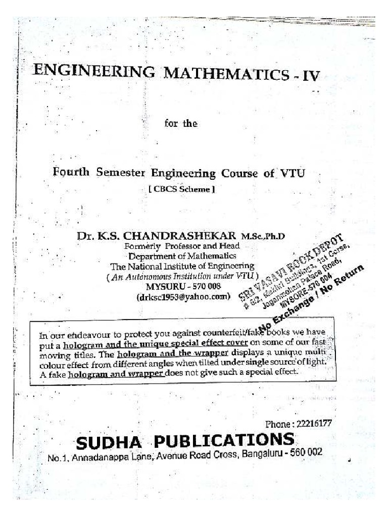 m4 Textbook by DR KSC | PDF