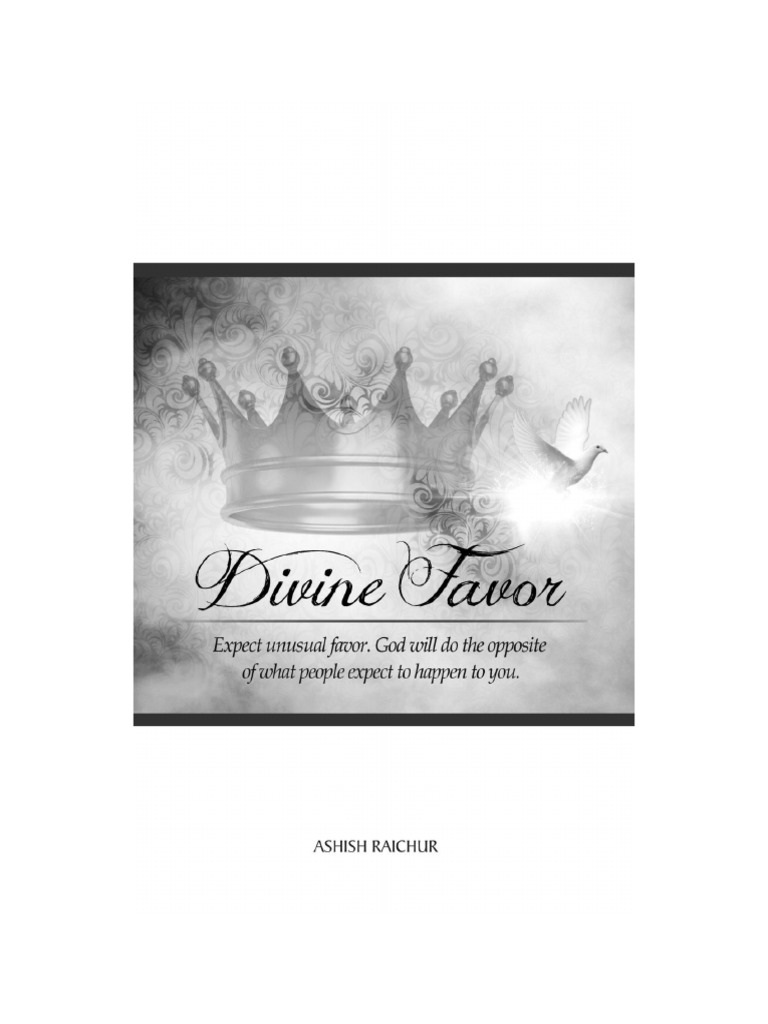 Divine Favor | PDF | The Exodus | Samuel