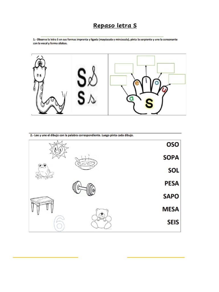 Guía Letra T Primero | PDF