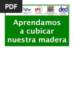 Cómo Cubicar Madera: Guía Práctica | PDF | Volumen | Pie (unidad)
