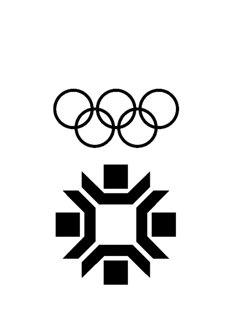 Olimpijski Znak I Pahuljica-Model | PDF
