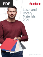 Material Settings File For Xtool Material | PDF | Engraving | Laser