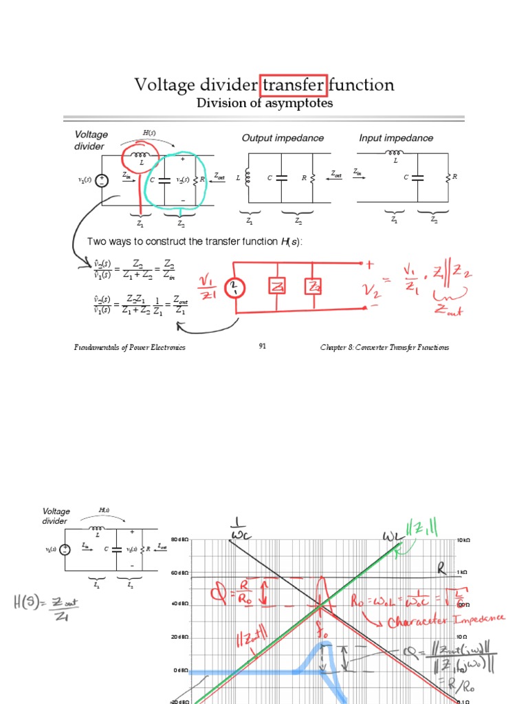 Voltage Divider Transfer Function | PDF | Electronic Circuits ...