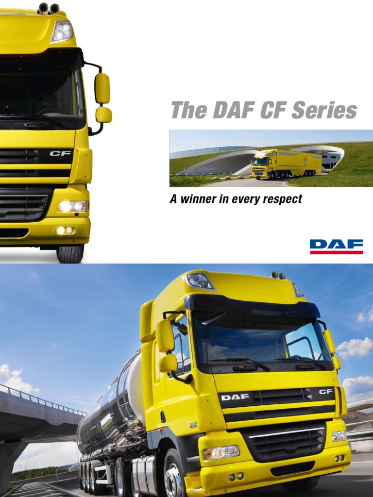 DAF Brochure CF 2010 HQ-GB | PDF | Manual Transmission | Transmission ...