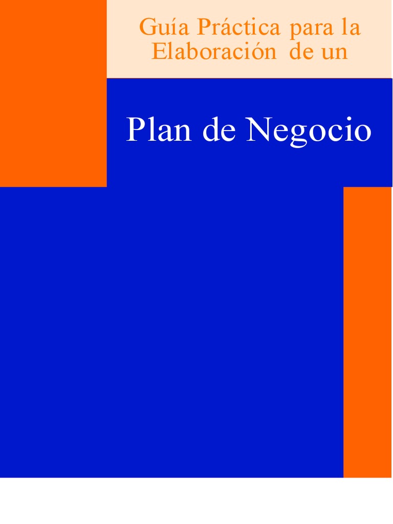 Plan de Negocios | PDF | Plan de negocios | Iniciativa empresarial