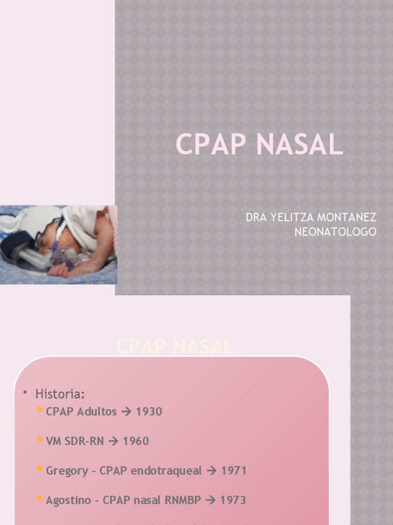 Cpap | PDF | Sistema respiratorio | Fisiologia Animal