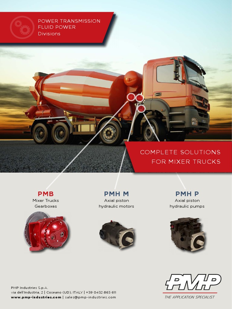Complete Solutions for Mixer Trucks | PDF | Transmission (Mechanics ...