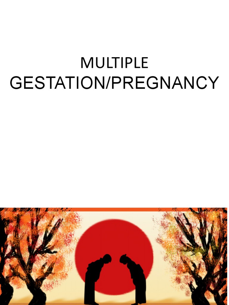 Multiple Pregnancy Definition and Diagnosis | PDF | Multiple Births | Twin