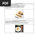 Tipos de Emplatado | PDF | Salsa | Color