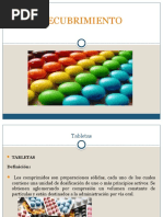 Tipos de Tabletas | PDF | Tableta (Farmacia) | Medicamentos con receta