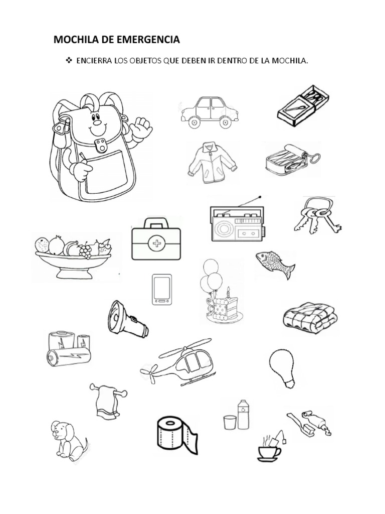 Mochila de Emergencia | PDF