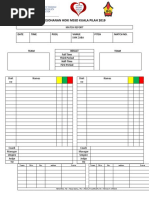 Netball Scoresheet | PDF