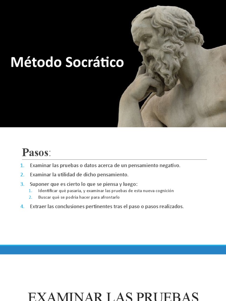 Cuatro Pasos Del Método Socrático | PDF