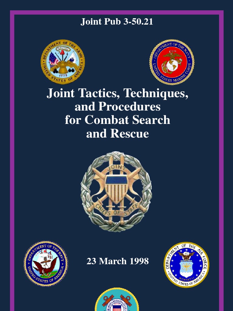 Joint Pub 3-50.1 Joint Tactics, Techniques and Procedures For CSAR ...